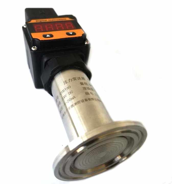 Sanitary Diaphragm Pressure Transmitter 4-20mA(2 Wires)/0-5V/0-10V Milk Pressure Sensor| Alibaba.com