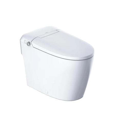 Gold Ceramic Toilet - Modern S-Trap Design for Bathrooms