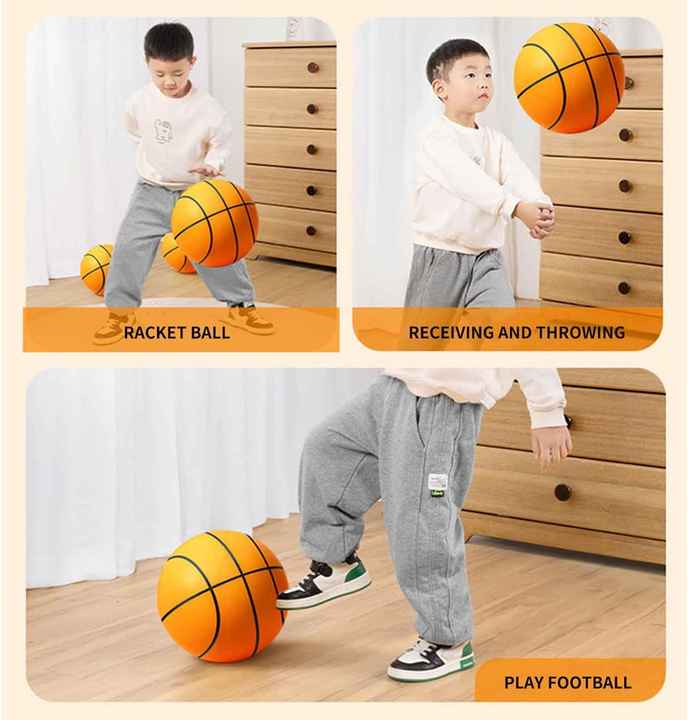 Silent Basketball Dribbling Indoor Foam No Noise Training