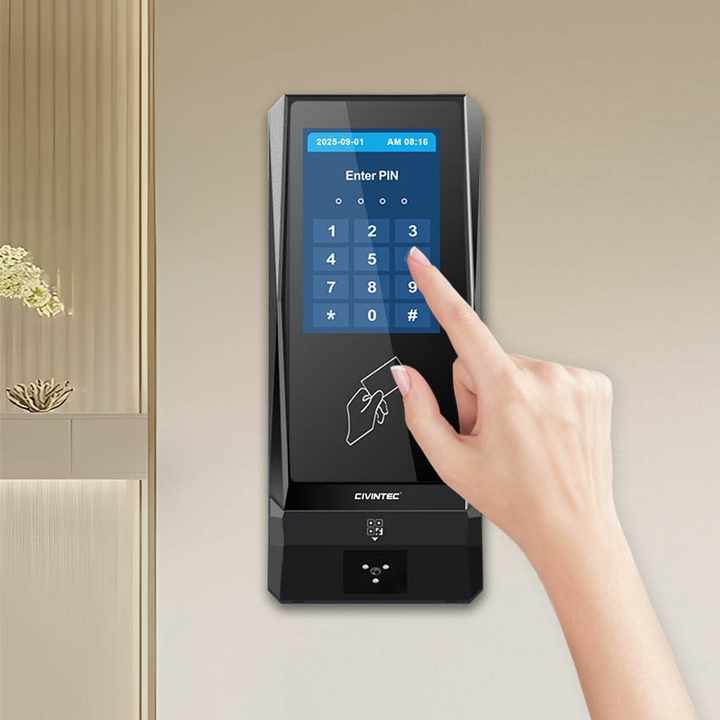 Ethernet Door Access Control Reader WiFi NFC Time Attendance System ...