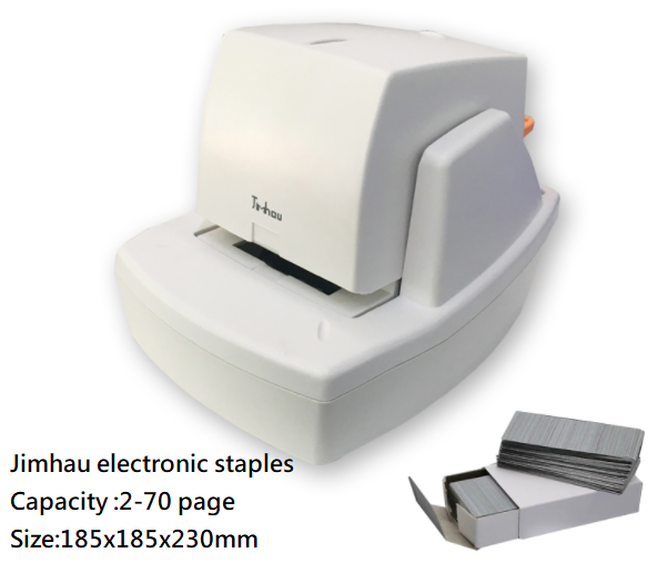 Desktop Stapler Heavy Duty 70 Sheets Automatic Flat-Clinch Portable ...