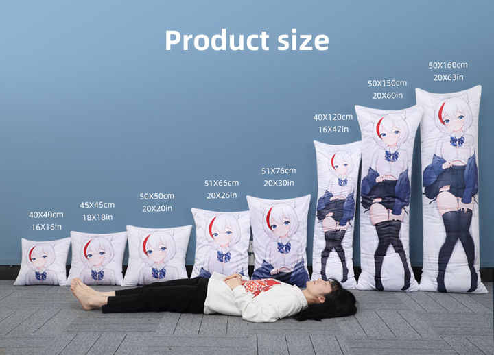 廉价动漫定制Genshin Impact Furina Focalors身体枕套未经审查的印刷Dakimakura| Alibaba.com