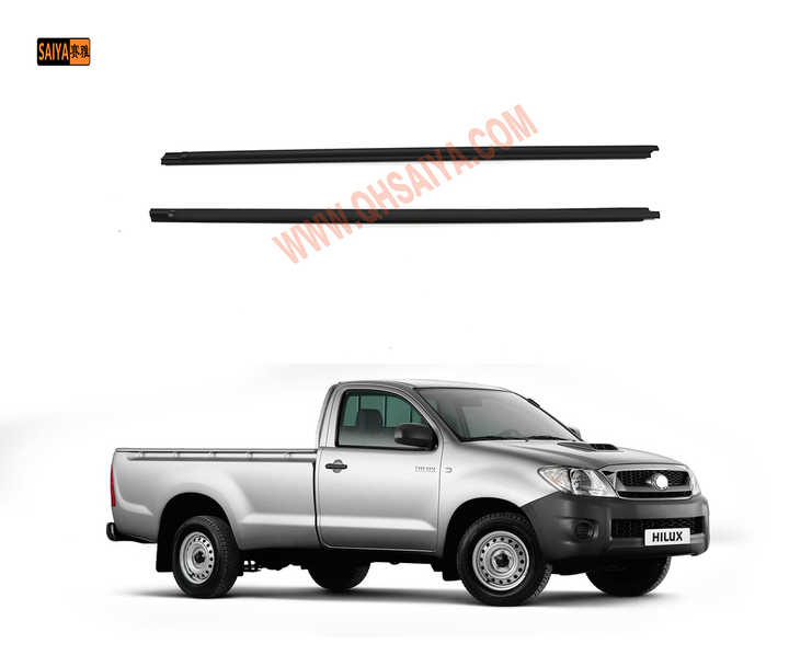 丰田HILUX 2门汽车68161-0K020和68162-0K020车门挡风板黑色前挡风玻璃挡风板| Alibaba.com