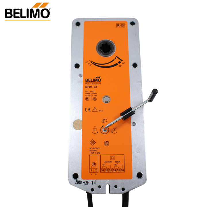 Belimo BF24-SR AC/DC 24V Spring-Return Actuator for HVAC Systems - 18Nm ...
