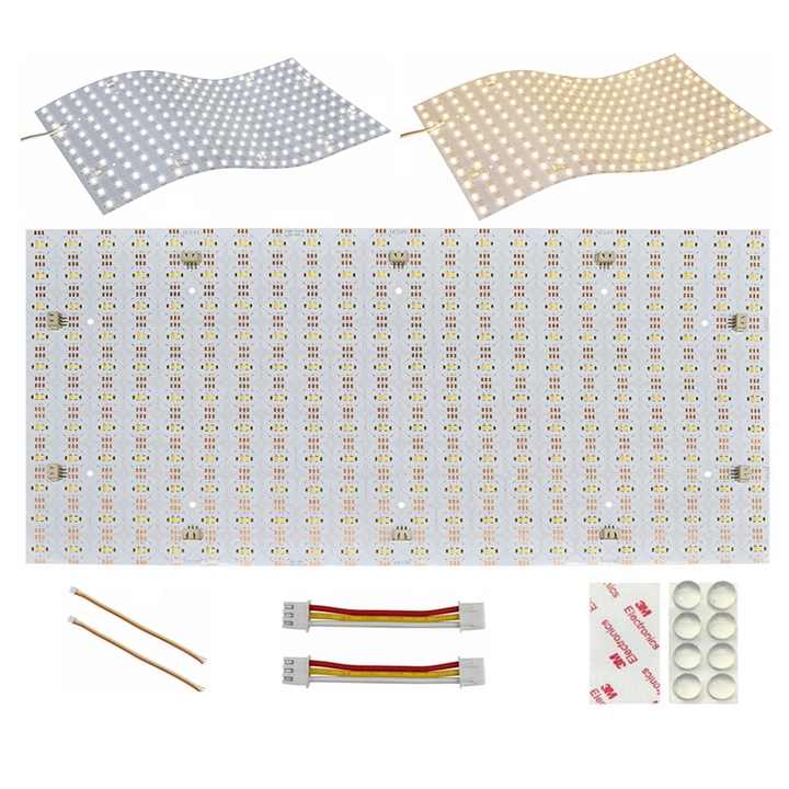 New CCT LED Sheet DC24V 2700K 6000K Sheet Flexibility Dimmable Tunable ...