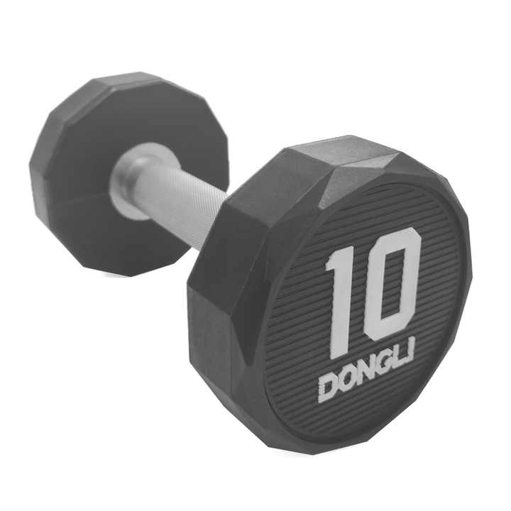 Fitness Custom Logo Urethane Gym CPU Dumbbells 2.5 kg to 50 kg Durable ...