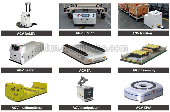 Warehouse Robot Transport AGV Automated Warehouse Logistics Industrial ...