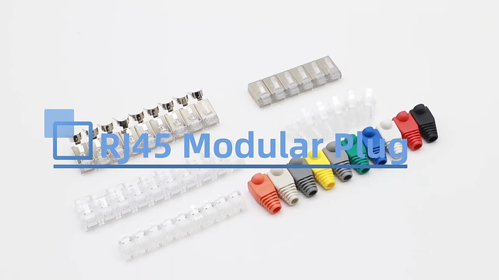 Transparent PC Plastic RJ45 Connector Boot Clear Color Strain Relief ...