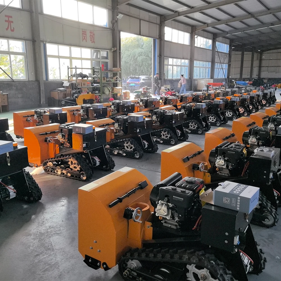 Mini Remote Control Snow Blower Petrol PTO Industrial Commercial High ...