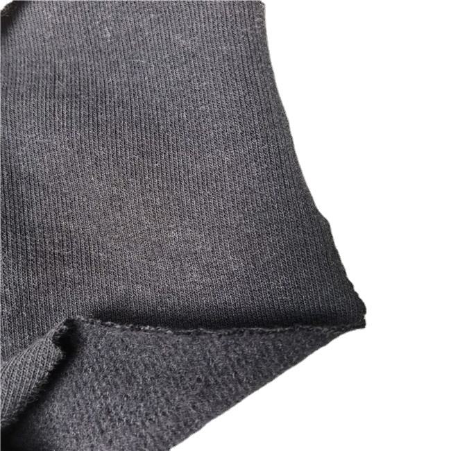 300gsm One Side Brushed French Terry Fabric - Fleece CVC