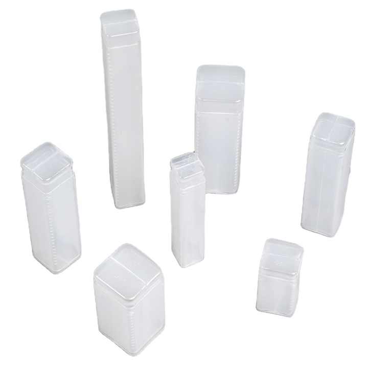 Transparent Plastic square Telescopic Pack Tube for CNC End Mill Tool ...