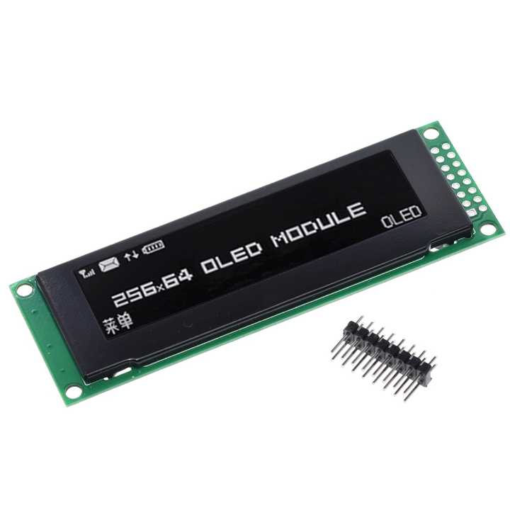 2.8 Inch OLED Display 256*64 25664 Dots Graphic LCD Module Display ...