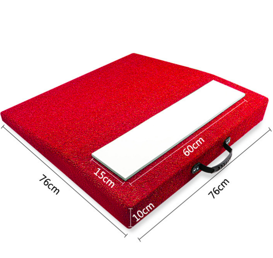 Indoor Outdoor Baseball Practice Portable Pitching Mound Non-slip Base ...