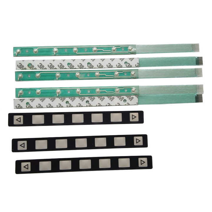 Fanuc 7 Key Softkey Keypad - Original Membrane A98L-0005-0252