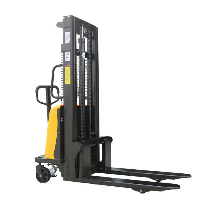 Semi Electric Pallet Stacker - Efficient Lifting Solutions