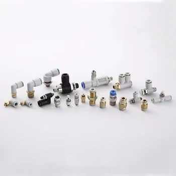 ZFC series Plastic Pneumatic Fitting Air Flow Speed Control Throttle ...