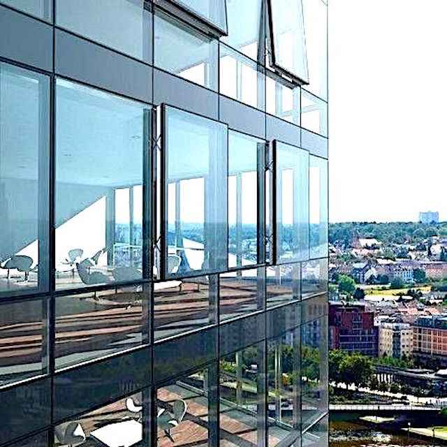 Modern Facade Window Wall Panels - Aluminum Curtain Walls