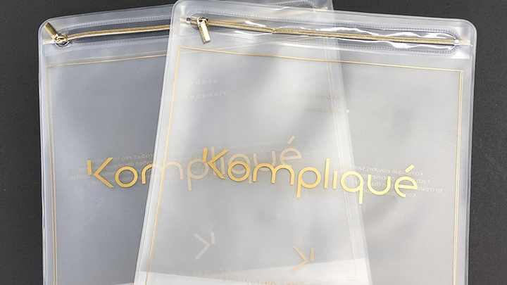 Eco Friendly Clear Frosted EVA Bikini Packaging Swimsuit