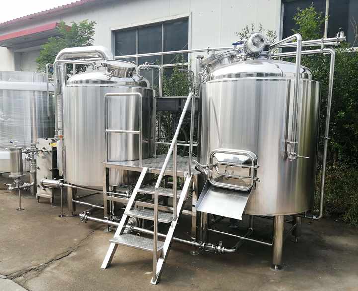Mini 500L/day Mini Brewery Fermenting Equipment Small-Scale Beer ...