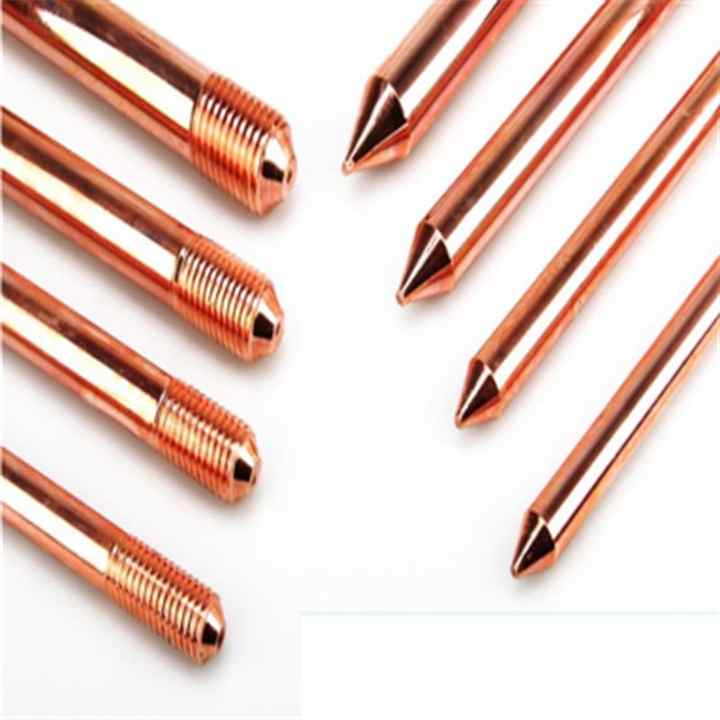 High Strength Corrosion-resistant Lightning Protection Grounding Copper ...