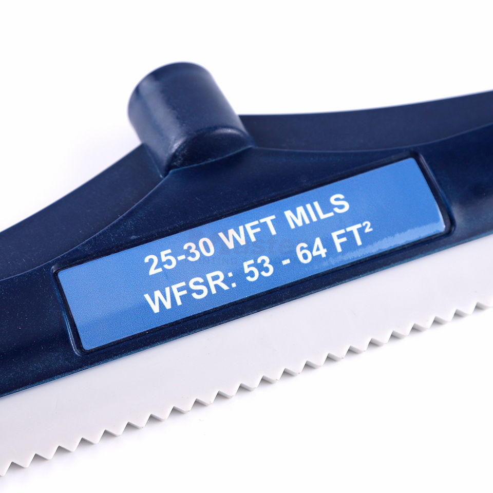 Master 18" 24" 25-30 WFT MILS Notched Plastic Speed Squeegee with ...