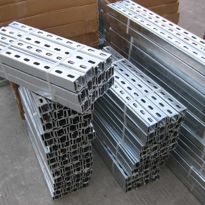 BESCA Steel Unistrut Strut C Profile Hot Dipped Galvanized Building ...