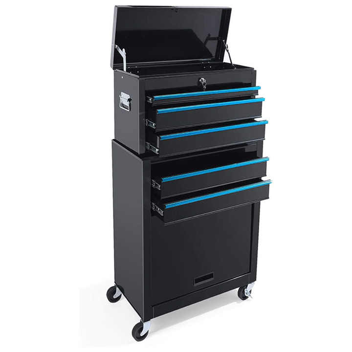 Wholesale CRV OEM General Trolley Box Set Metal Rolling Tool Chest ...