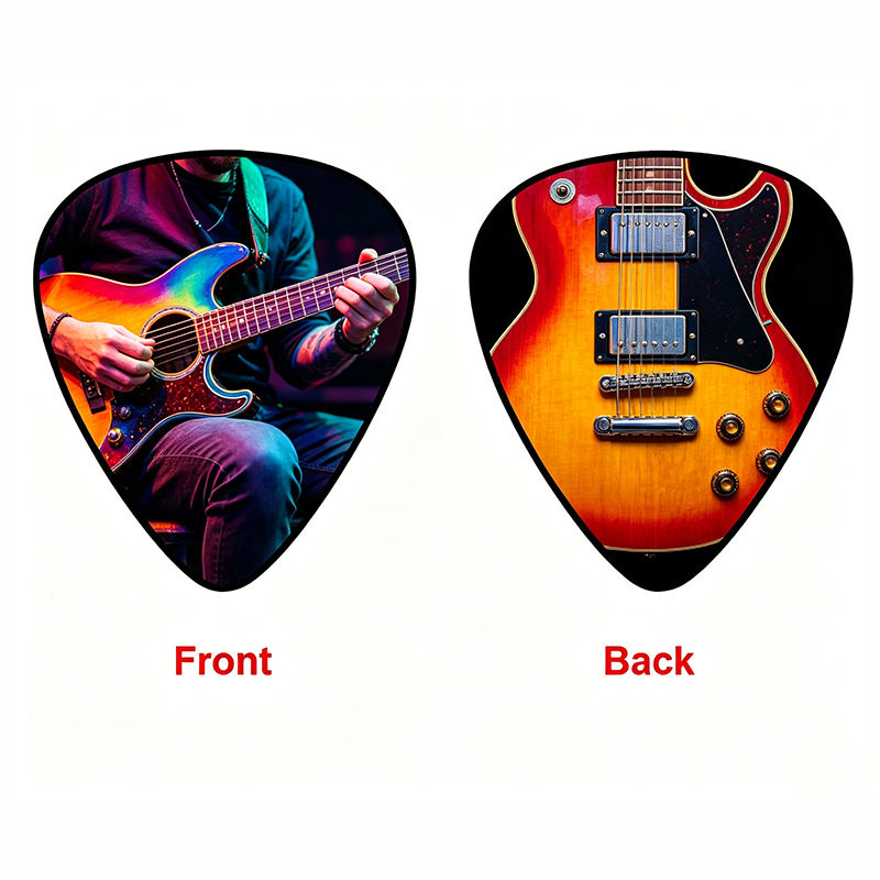 Custom Logo Design: Personalize Your Guitar Pick with Unique Artwork ...