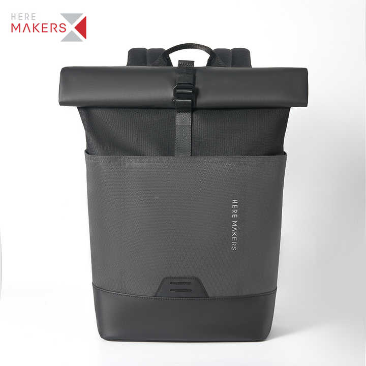 HERE MAKERS Waterproof Roll Top Back Pack - Ideal for Travel