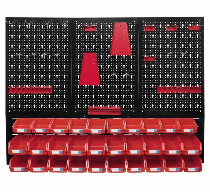 Organize Tools Efficiently with Wall Mounted Pegboards