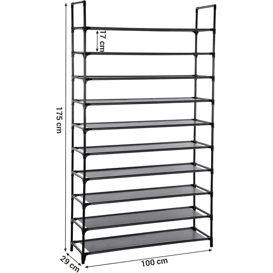 Factory Wholesale 10 Layer Shoe Rack Multi-Functional Shoe Rack Design ...