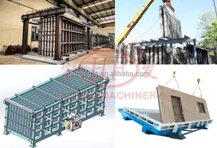 Fast Installation with Prefabricated-Building Making Machine