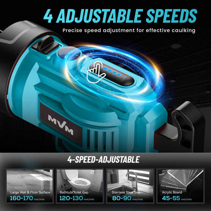 20v Mini Electric Caulking Gun - Efficient & Reliable