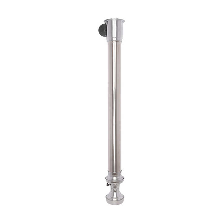 PINNOVO BBQ Grill Smoker Stainless Steel Smoke Exhaust Pipes
