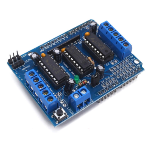 L293d Motor Control Driver Shield Mega2560 4 Channel L293 Motor Driver ...