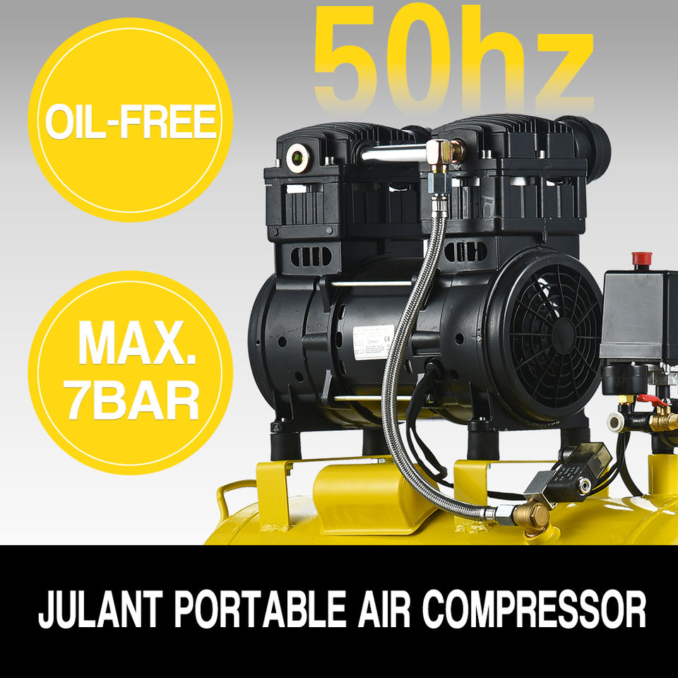 Silent Oil Free Portable Industrial Compressors Machine 220V 1400RPM ...