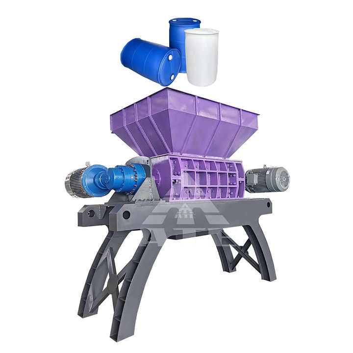 Waste Plastic Bucket Trash Can Big Blue Bucket Shredder Machine ...