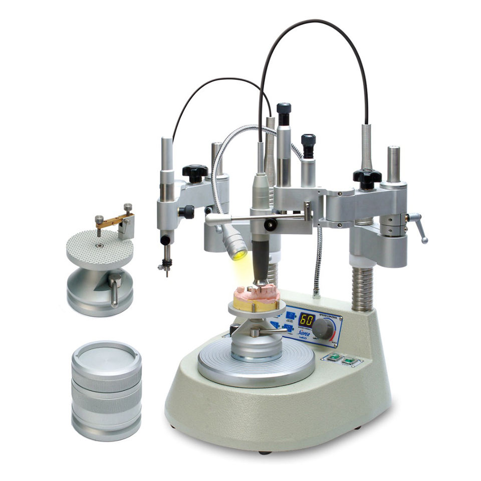 Dental Laboratory Milling Surveying Device for Plaster Denture Drilling ...