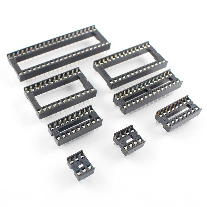 2.54mm Pitch 6P 8P 16P 18P 24P 28P 32P 40P 42P DIP Solder Square Narrow ...