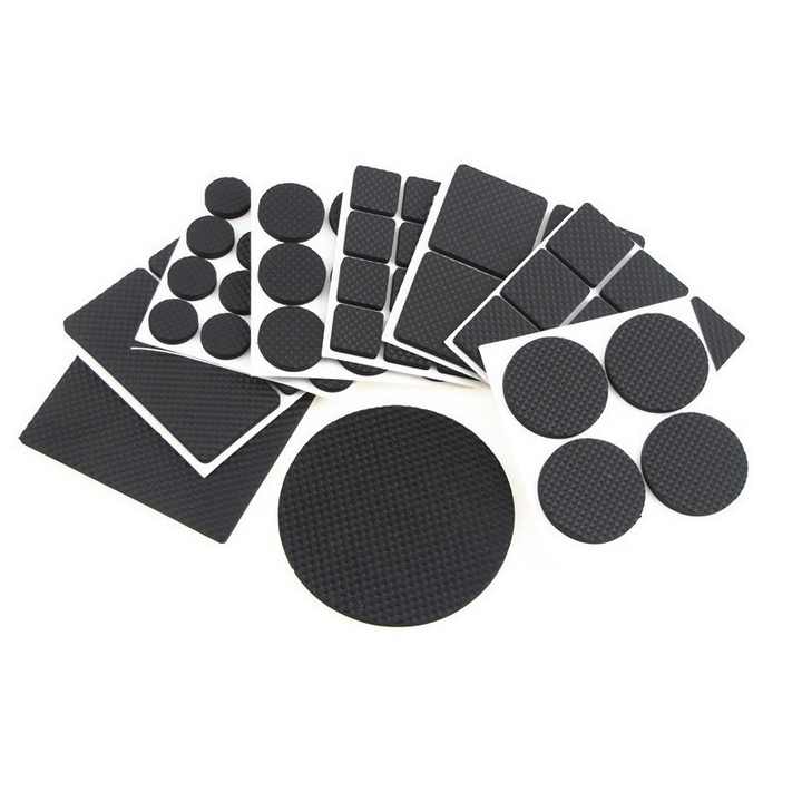Customized Round Silicone Rubber Sheet Bumper Feet Dots