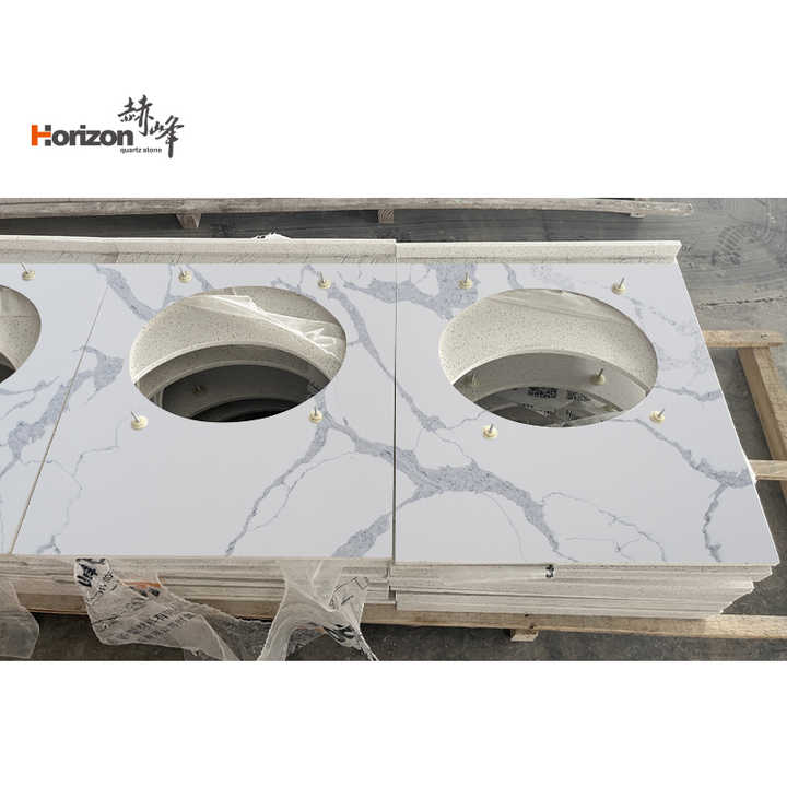 Horizon Quartz Engineered Stone Natural Texture Stone Slab Man-Made ...
