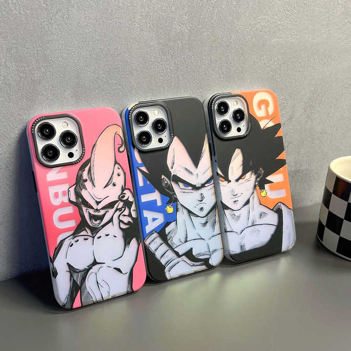 Luxury Fashion Anime Cartoon Manga Dragon Ball Matte Phone Case for ...