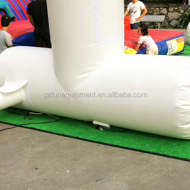 Outdoor White Wedding Gate Inflatable Arch Door Inflatable Arch Feet ...