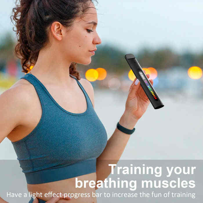 Smart Breathing Trainer - Enhance Lung Capacity & Strength
