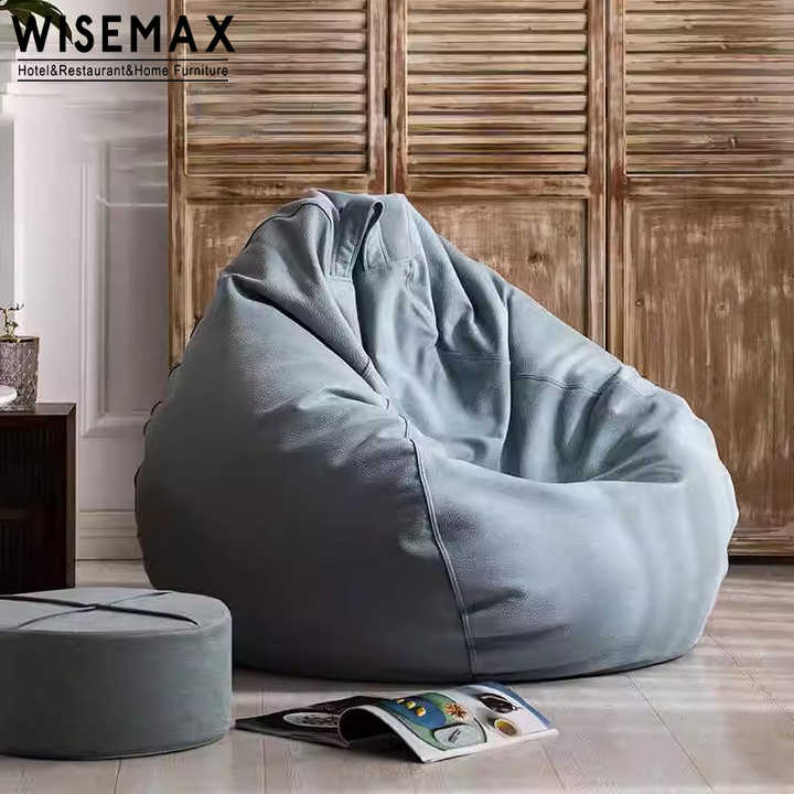 WISEMAX FURNITURE Living Room Sofas Sponge Compressed Foam Bean Bag ...