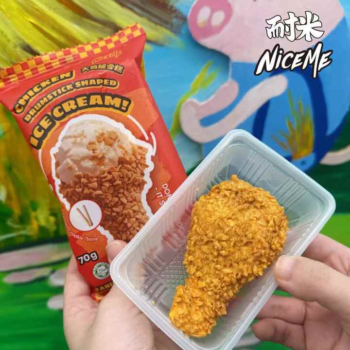 Creative Design Large Chicken Drumstick Ice Cream New Style Vanilla ...