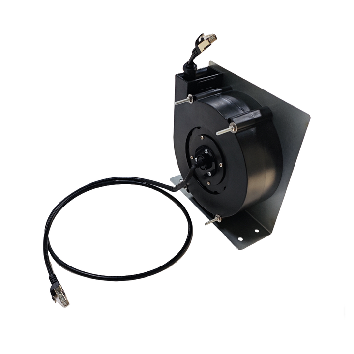 Retractable Ethernet Cable Reel - Cat6 Cat7 RJ45 Connector