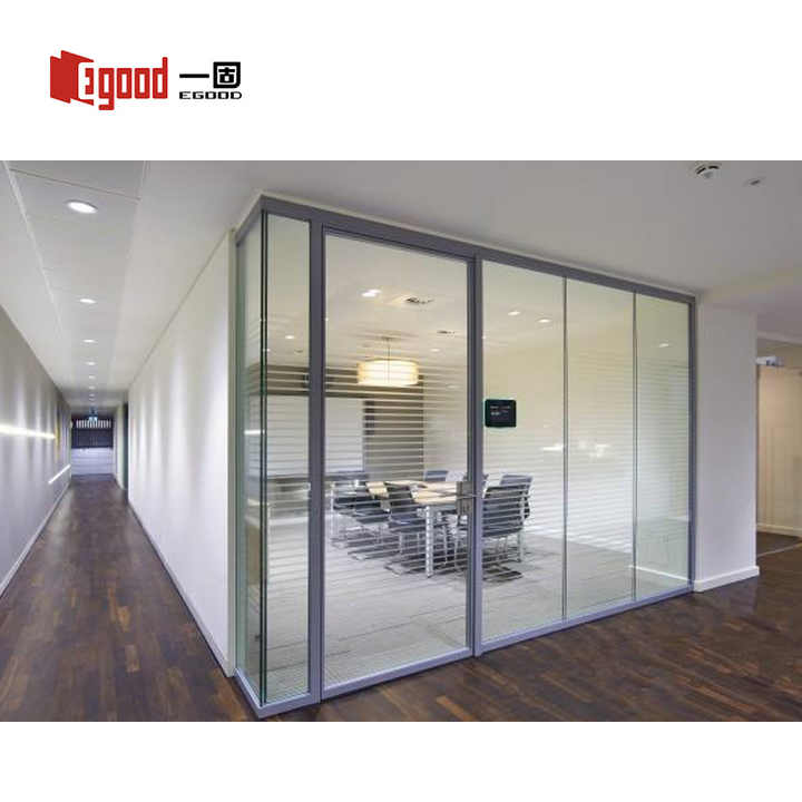 Prefabricated Office Partition Wall System Luxury MDF Wood Panel with ...
