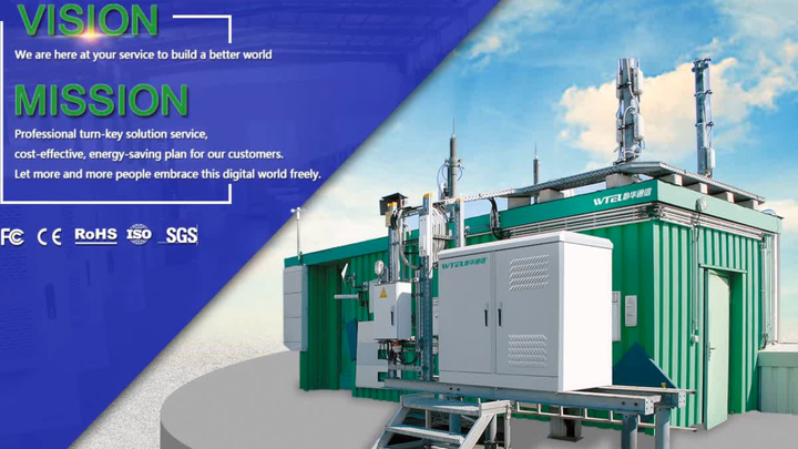 W-TEL MSAN Waterproof Outdoor Telecom Industrial Equipment