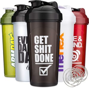 wholesale bpa free custom logo gym protein shaker bottle for gym